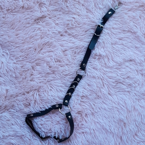 Dolls Kill | Accessories | Leather Gothic Thigh Holstergarter Back N ...